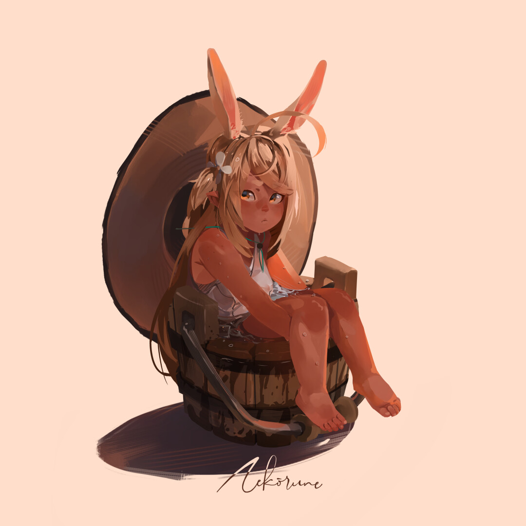 ArtStation - Bucket Bathe