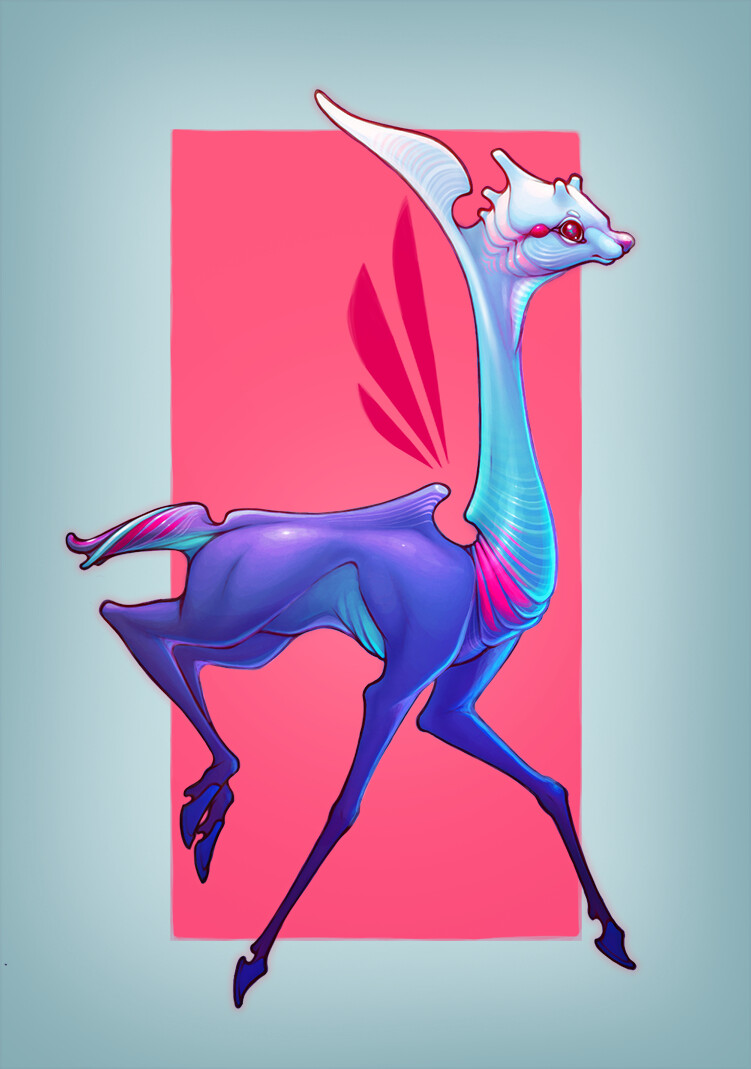 ArtStation - Alien Antelope