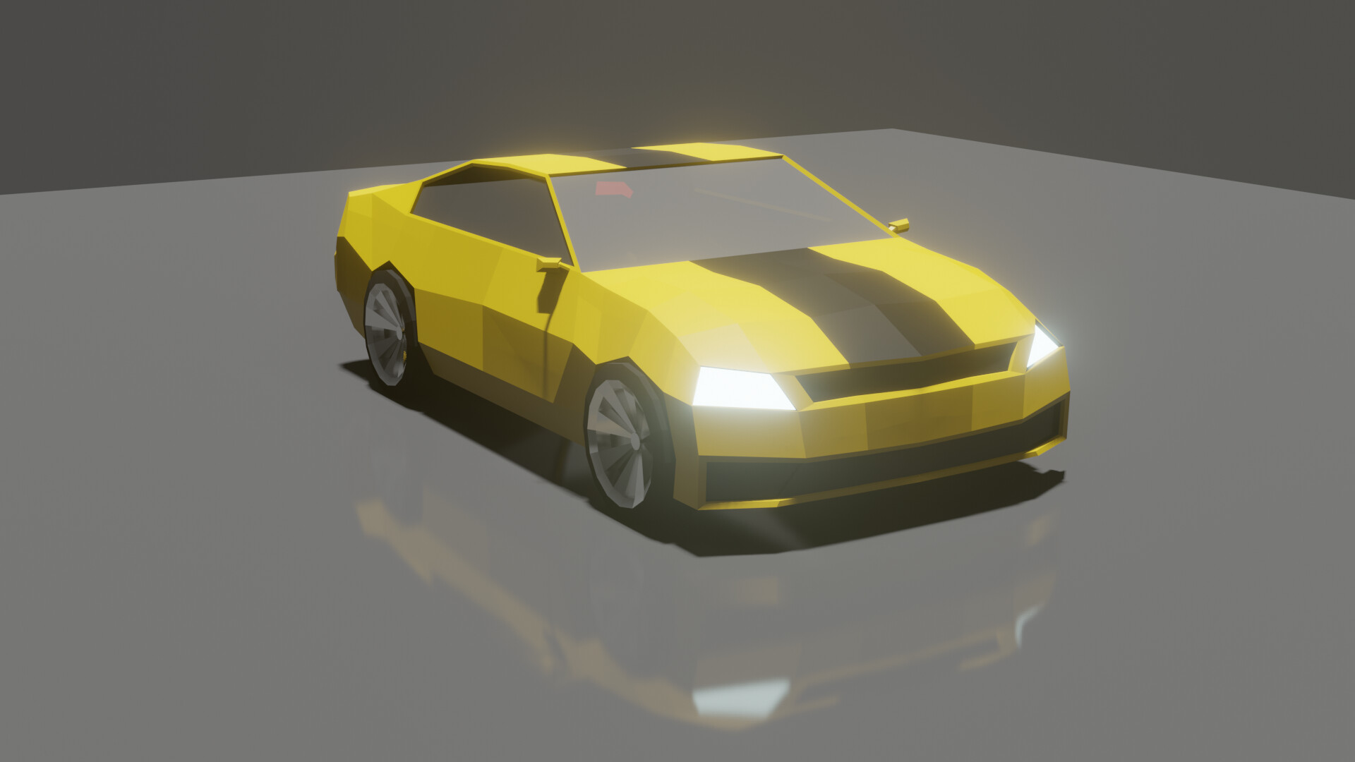 ArtStation - Low Poly Car Models