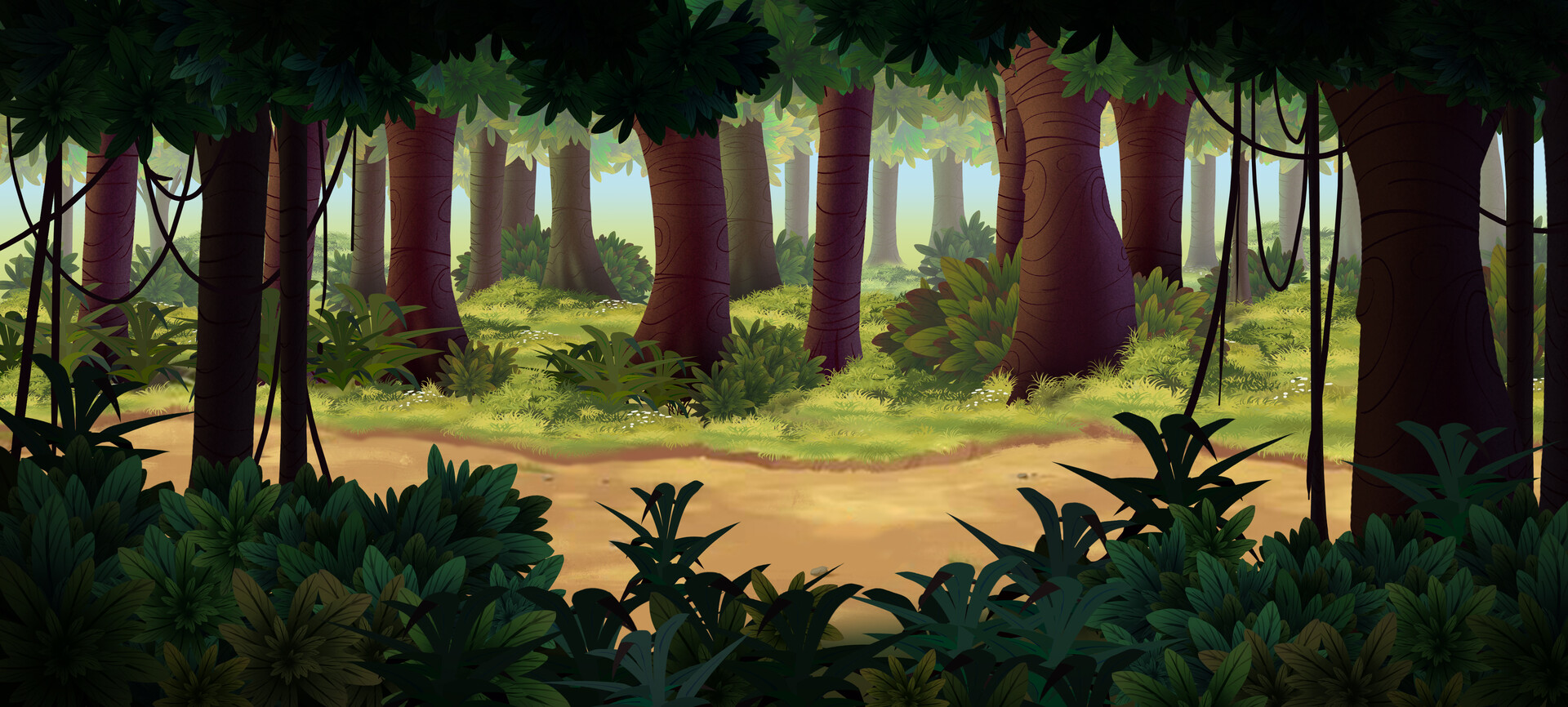 ArtStation - jungle road