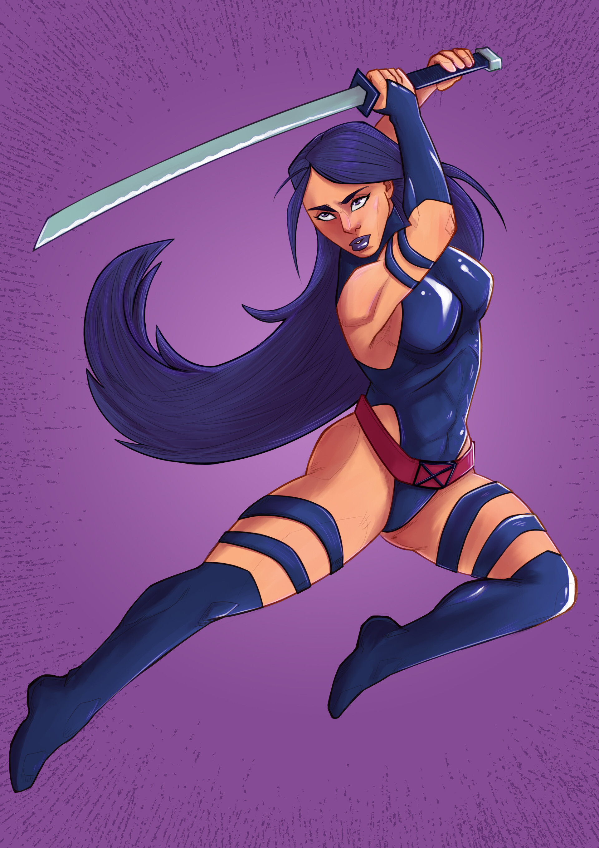 ArtStation - Psylocke Fanart