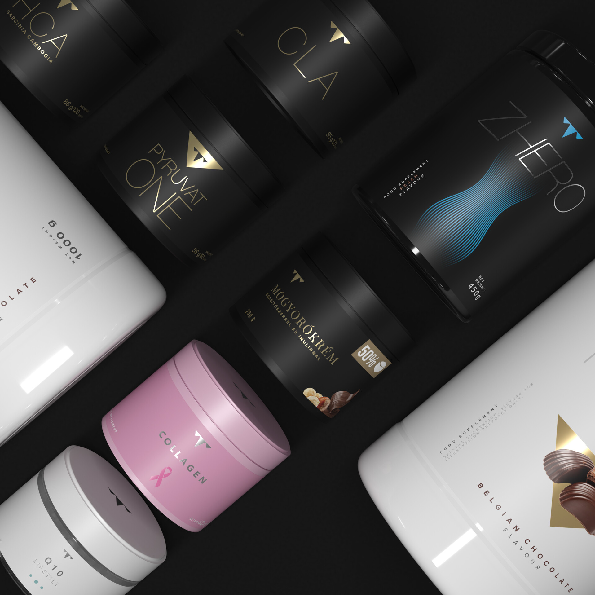 ArtStation - Dietary supplement product visualization