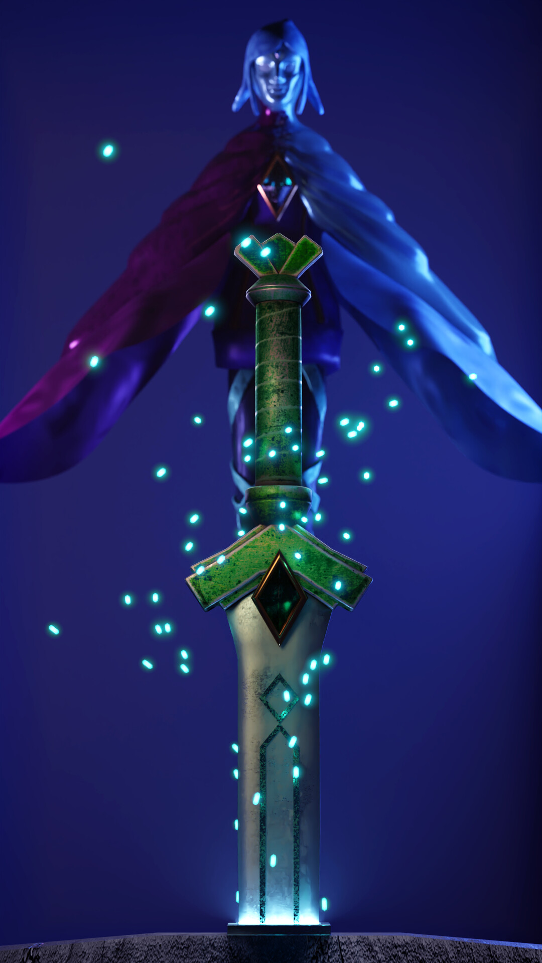 ArtStation - Fi and the Goddess Sword