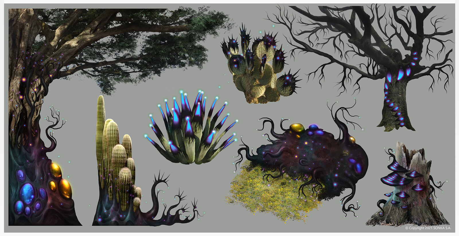 Jacek Grzeskowiak - Alien life form concept