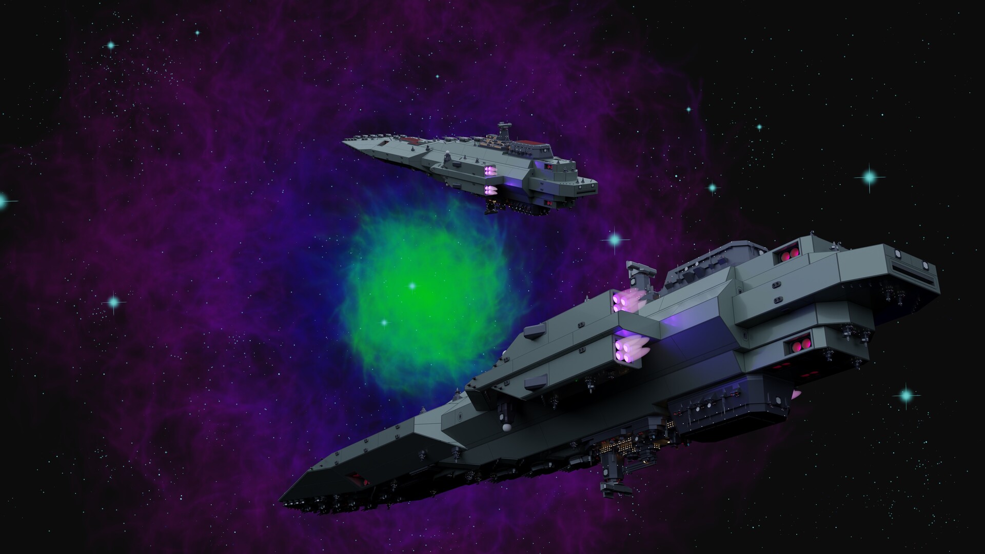 ArtStation - Akurian light Battle Raiders 2