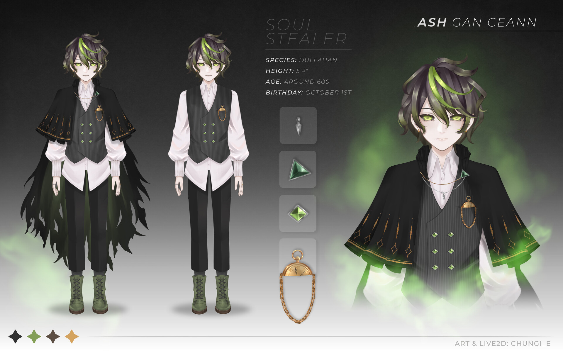 ArtStation - Ash Gan Ceann VTuber