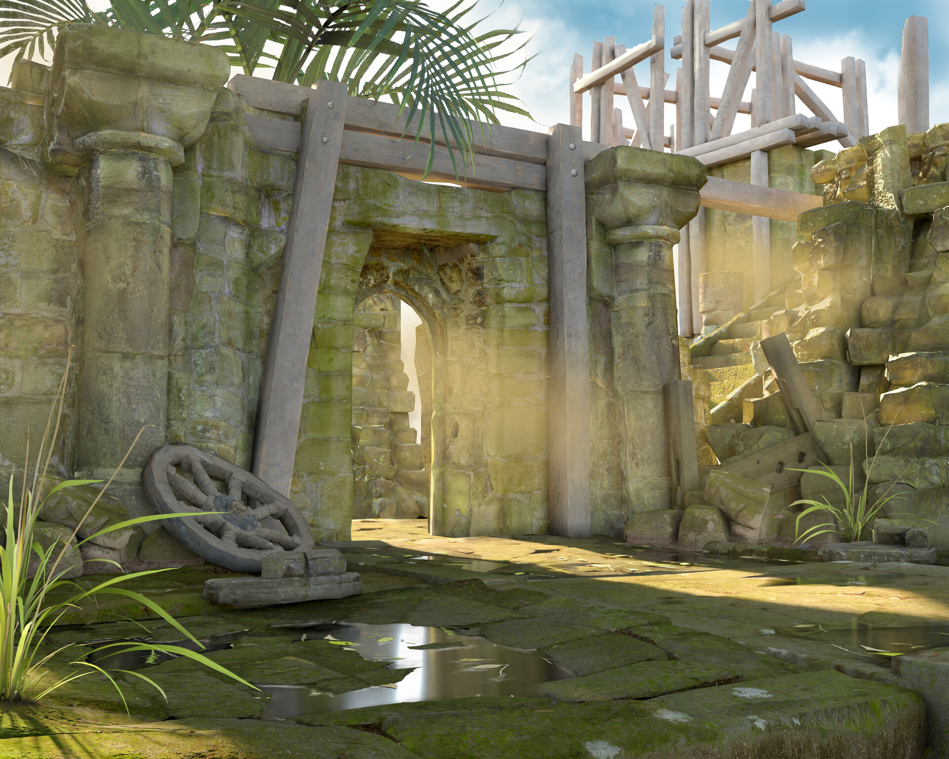 ArtStation - Old Castle