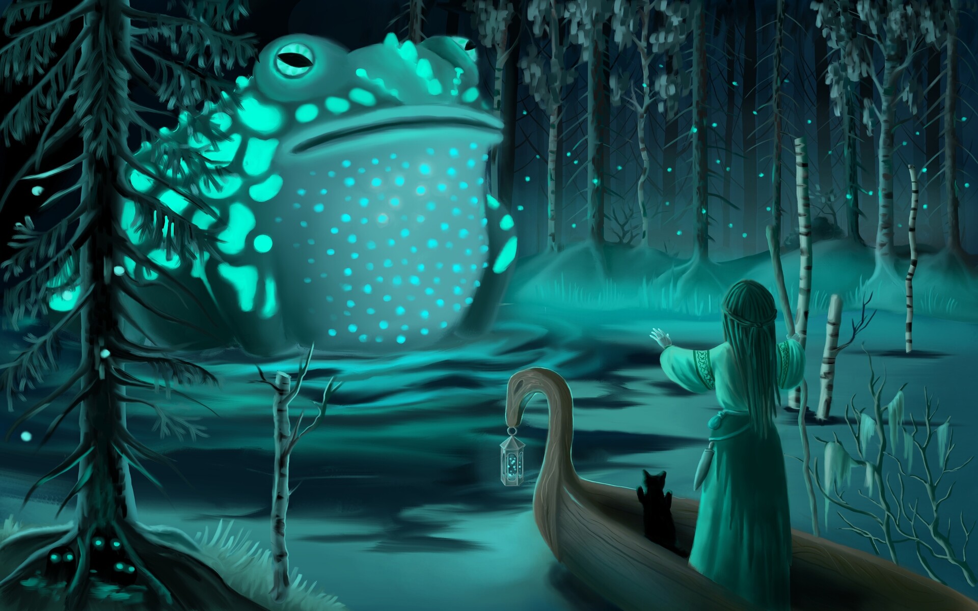 ArtStation - Ancient frog