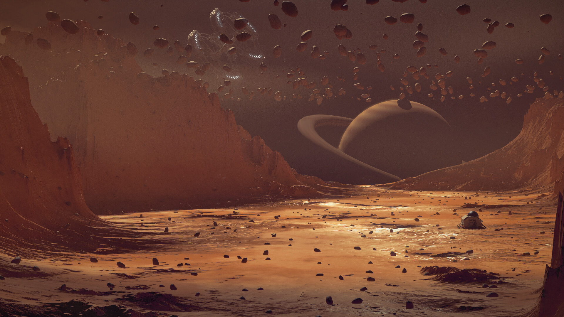 ArtStation - Mysterious Alien Planet