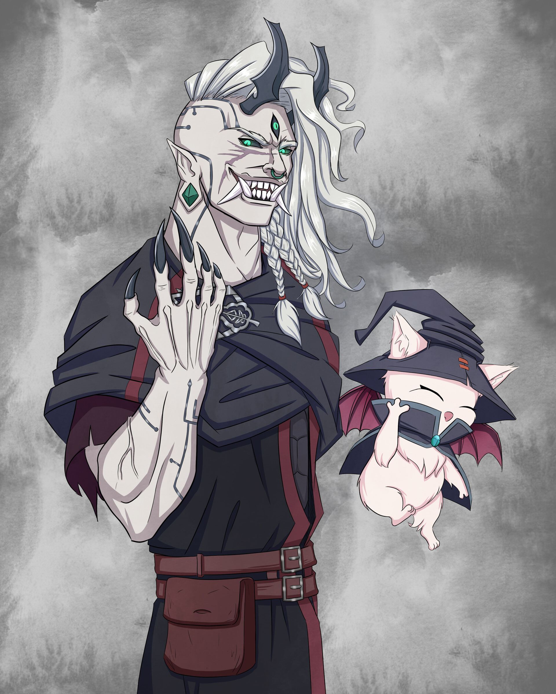 ArtStation - Dungeons And Dragons Custom Character Commission