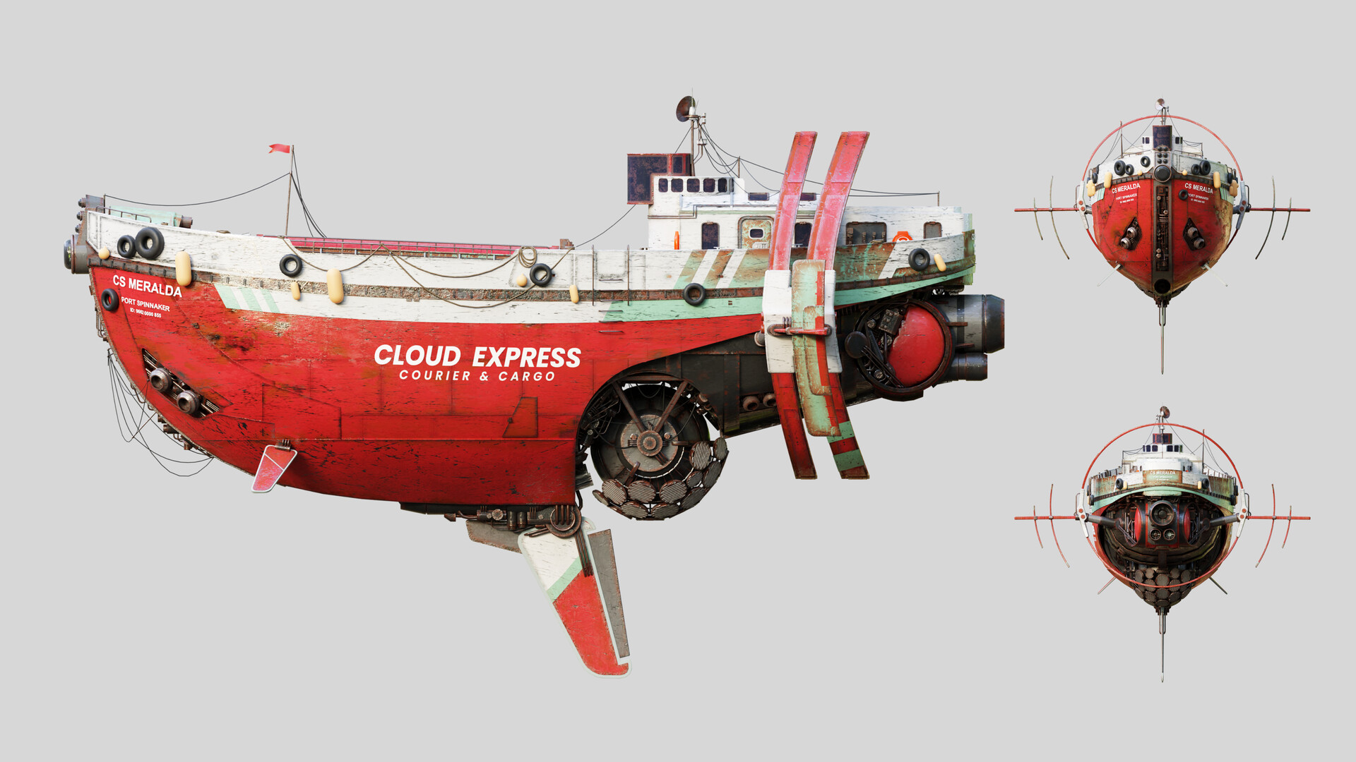 Jo Pape - CLOUD EXPRESS - Vehicle Design
