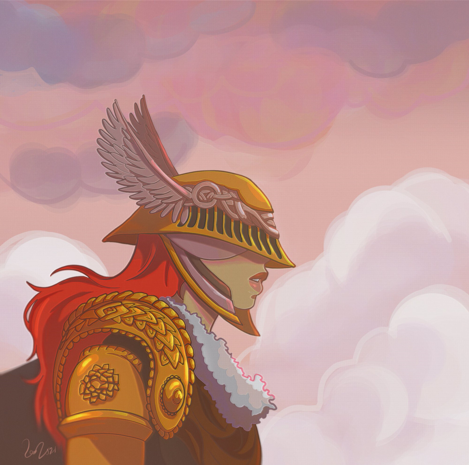 ArtStation - elden ring lady 💗