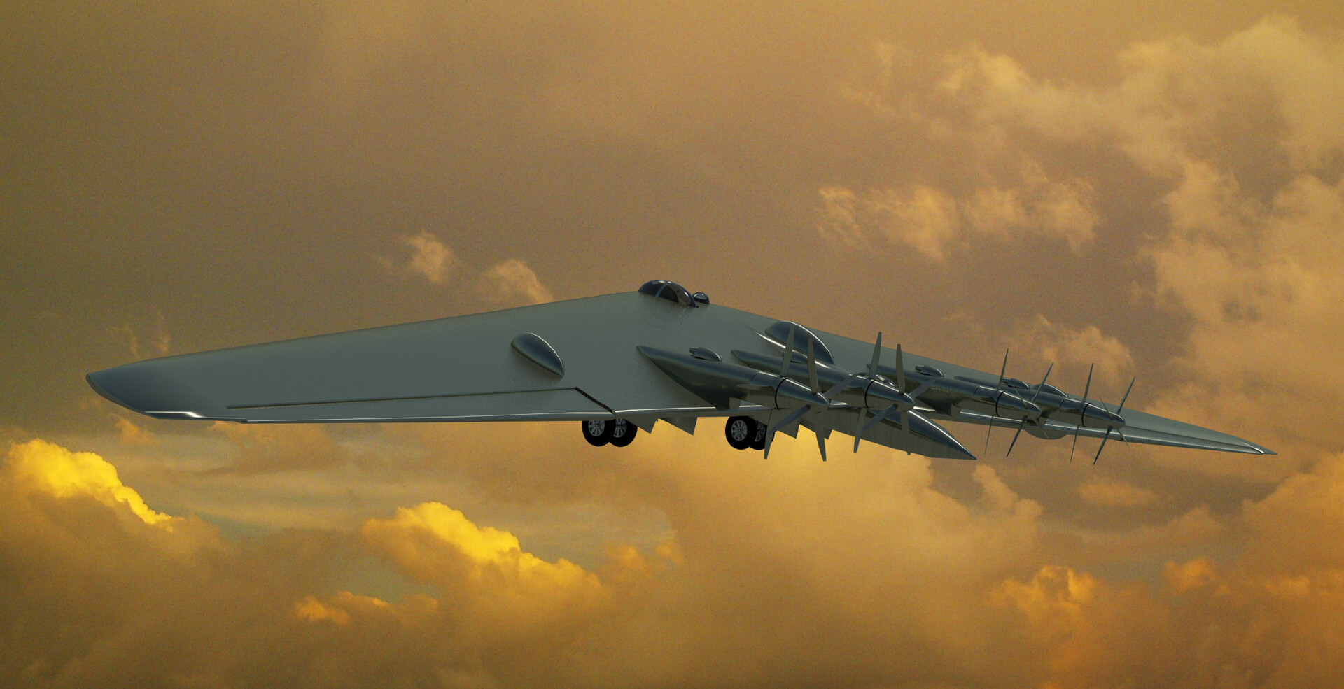 ArtStation - Flying wing