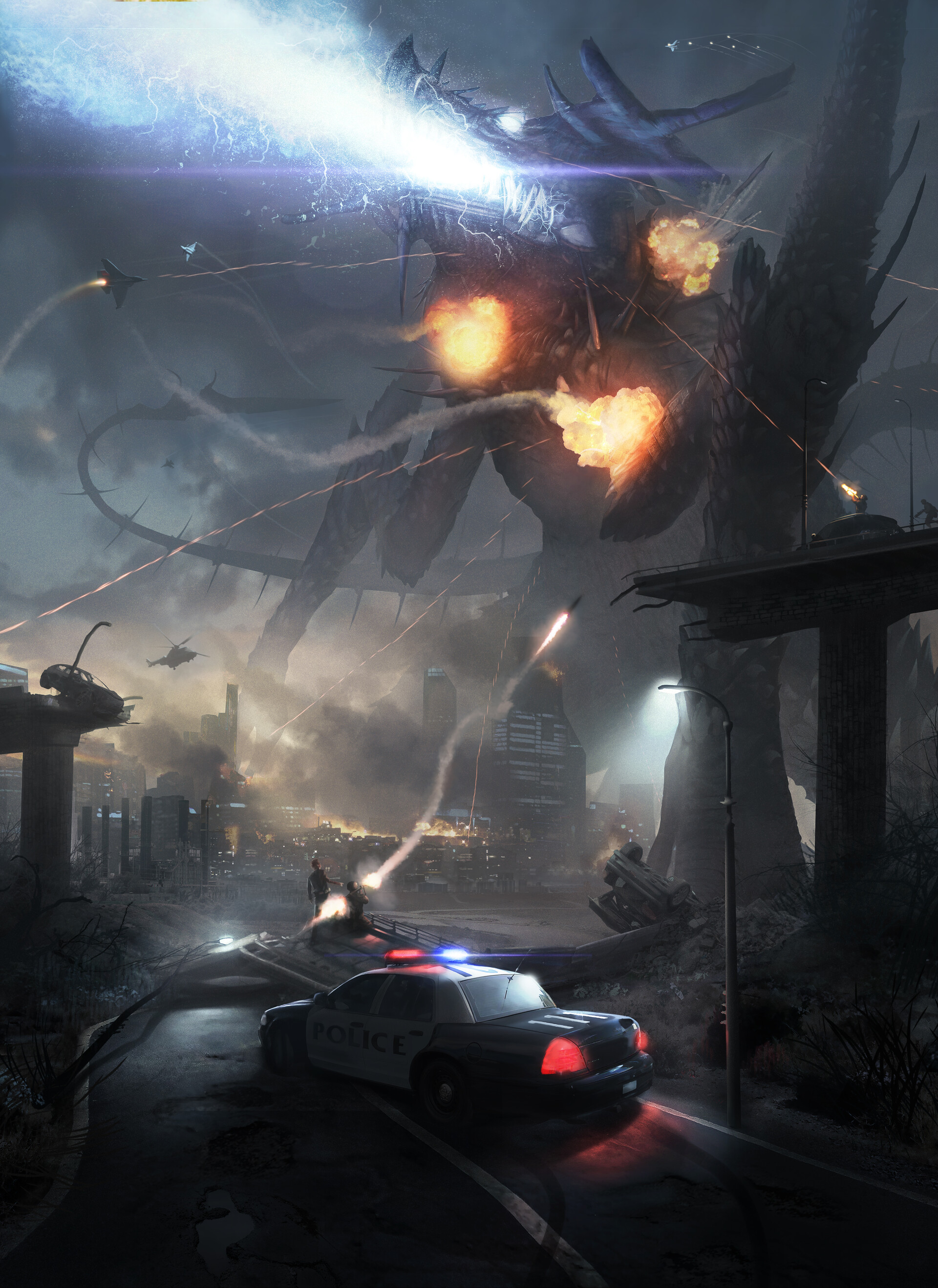 ArtStation - Kaiju Attack