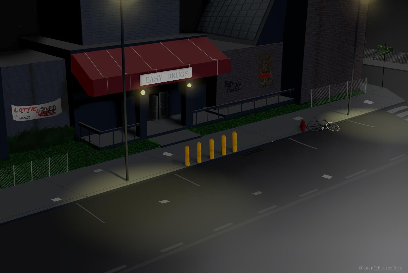 ArtStation - Bully game fan drawing