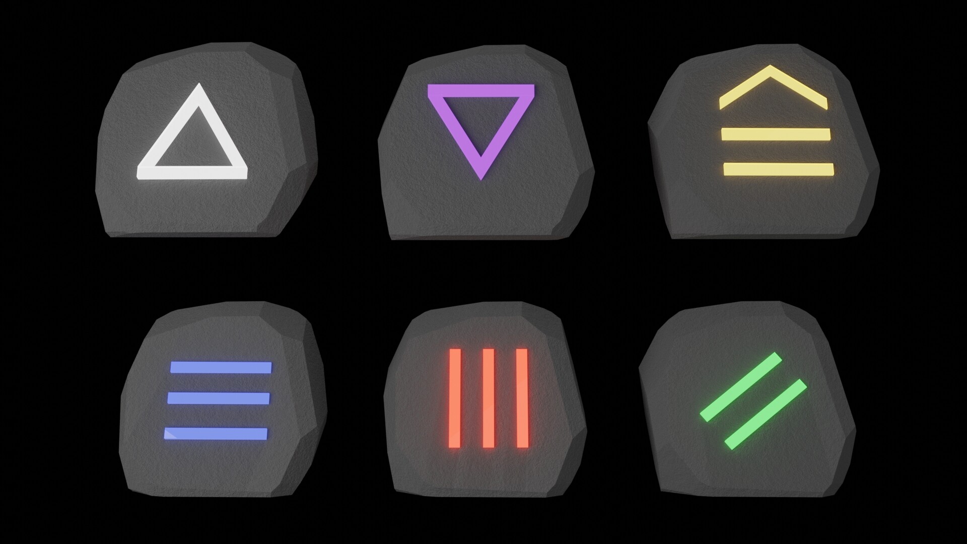 ArtStation - Elemental Runes