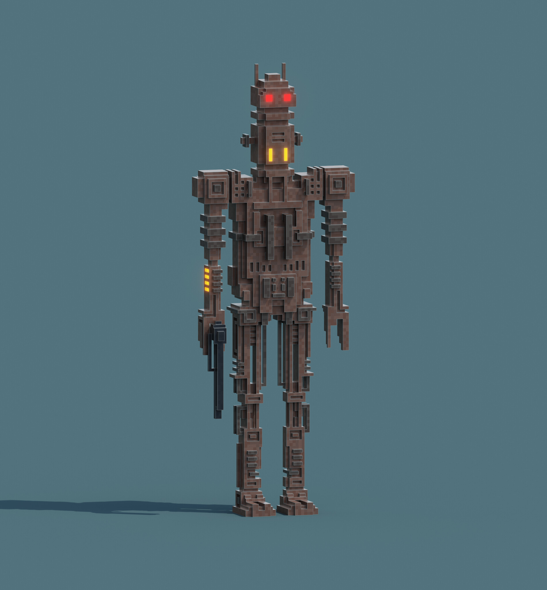 ArtStation - Voxel droid