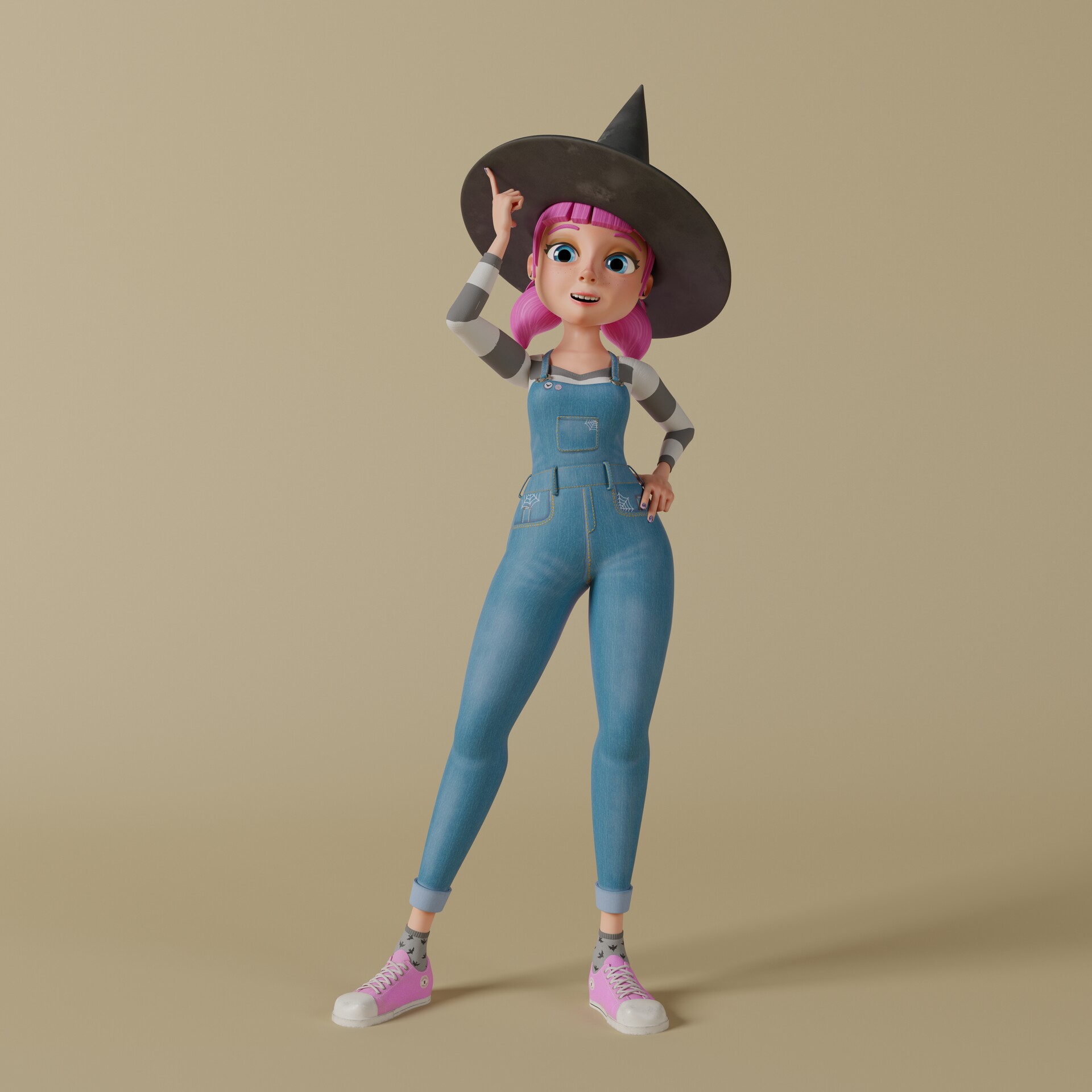 ArtStation - Mimi La Petite Sorcière