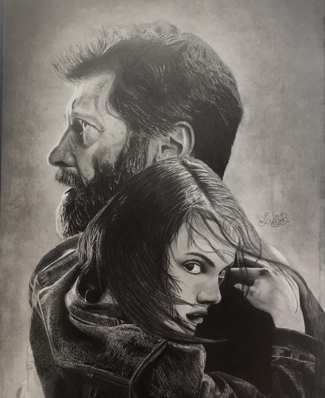 ArtStation - Logan Graphite Drawing