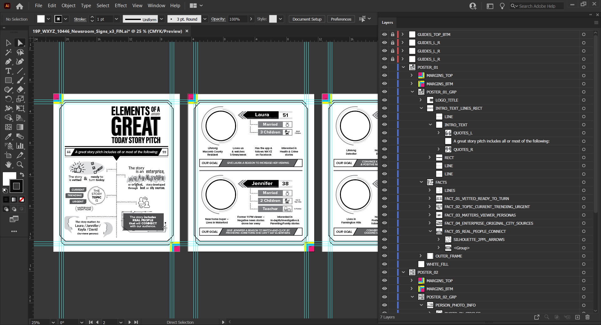 M WILKOSTA - WXYZ-TV Infographic Signs