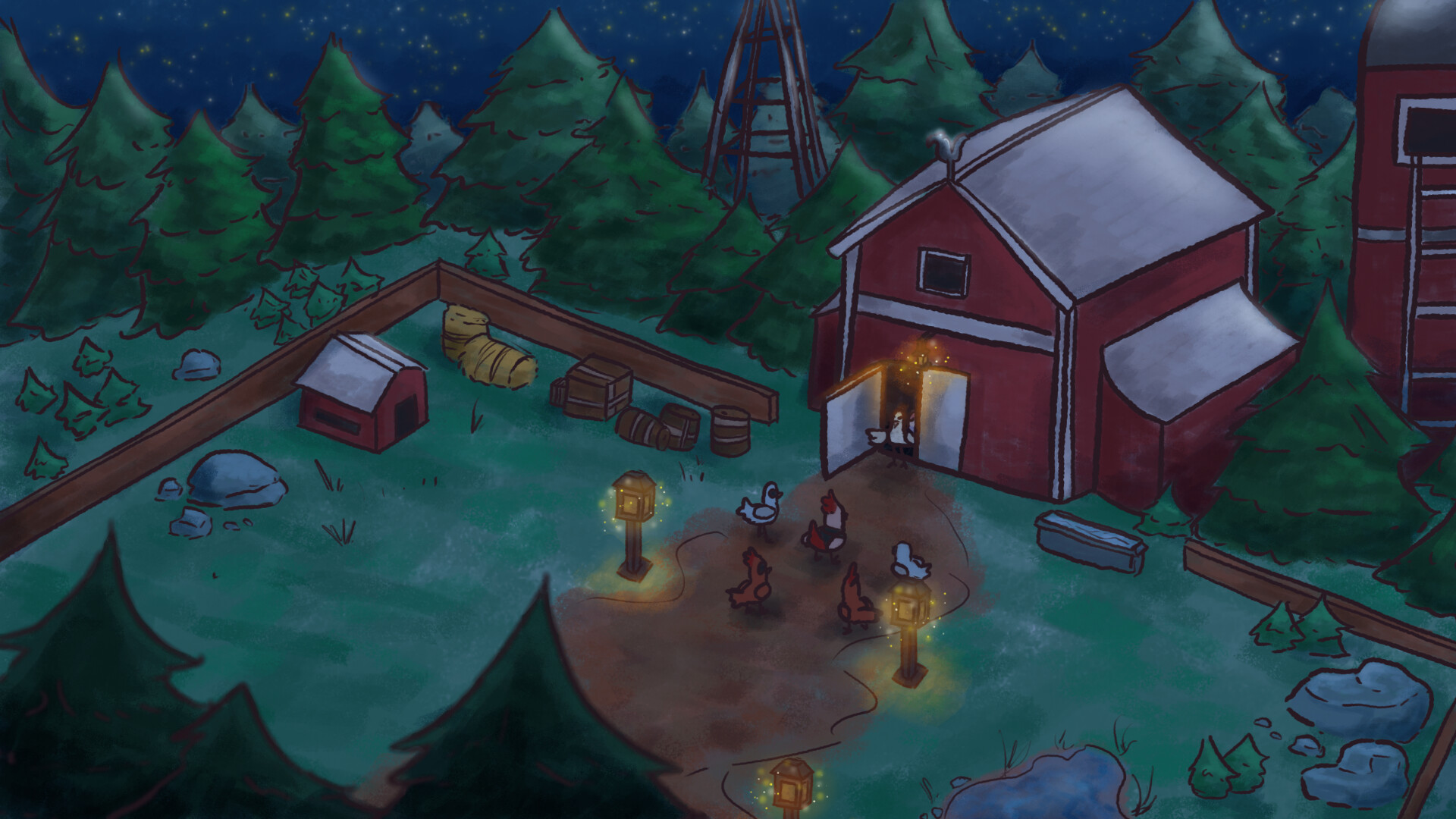 ArtStation - Chicken Game Project Development