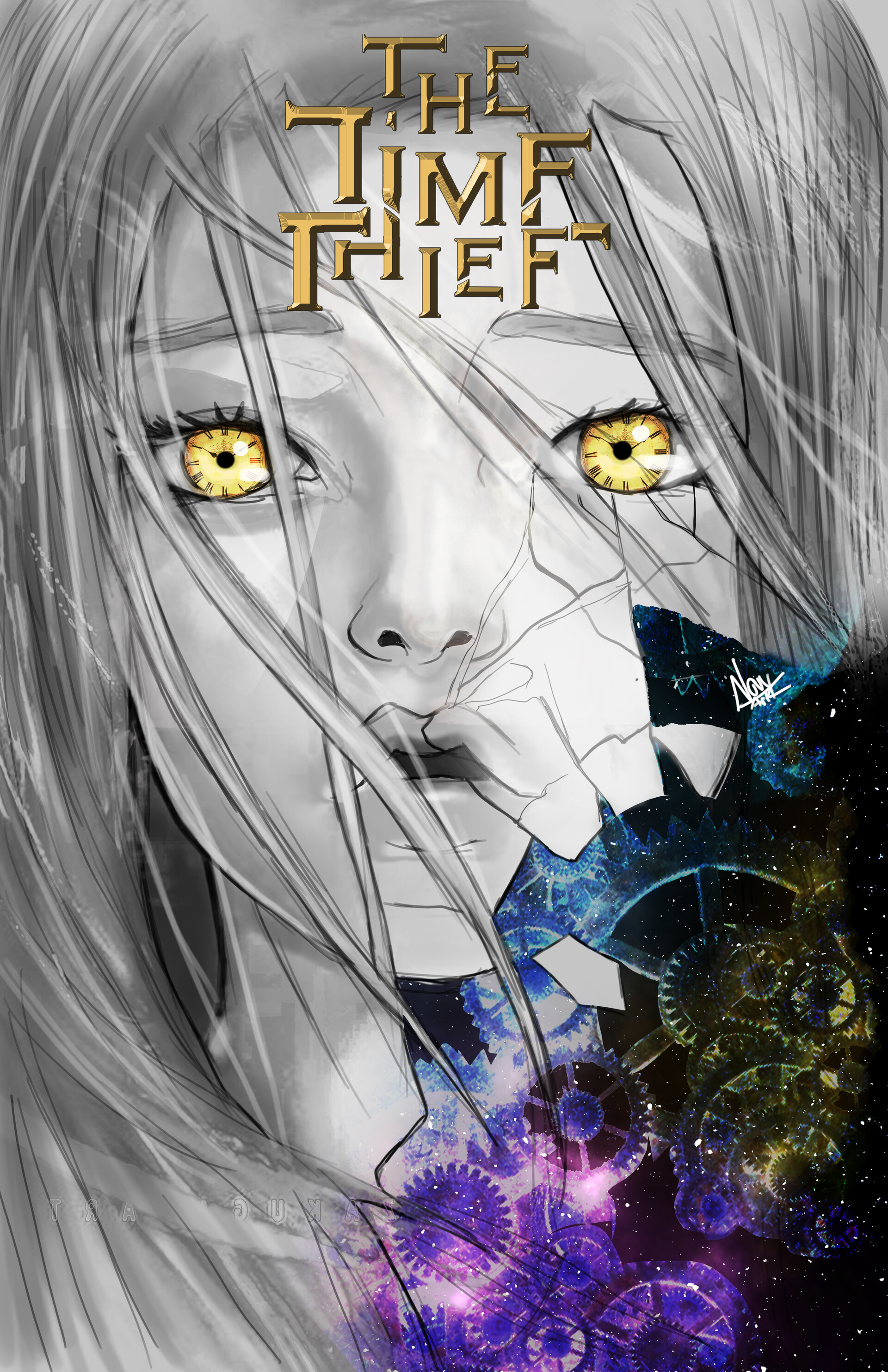 ArtStation - The Time Thief (Cover A)