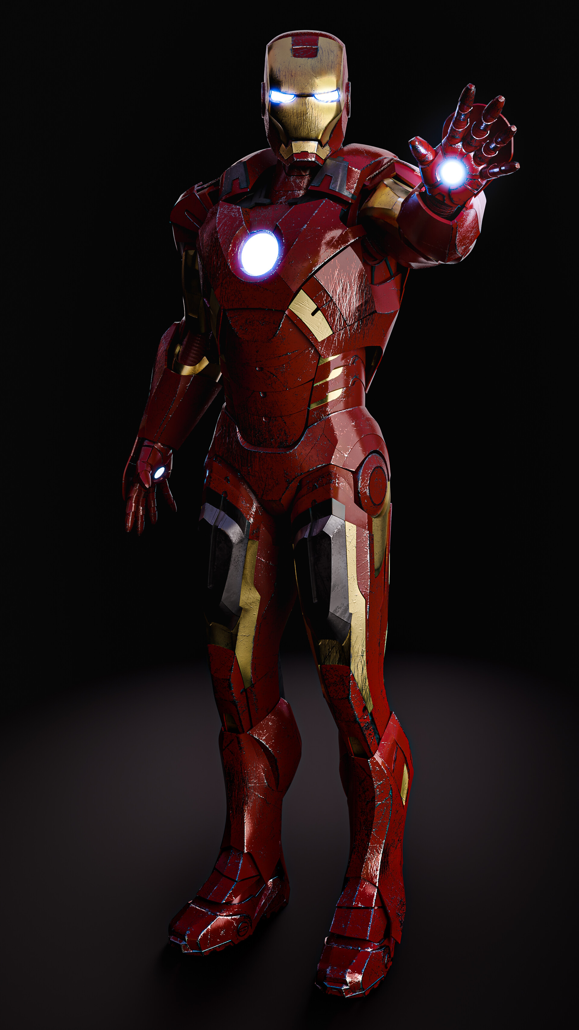 ArtStation - Iron man mark 7