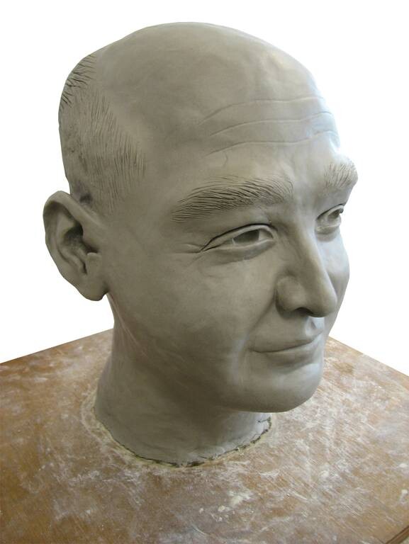 ArtStation - Self Portrait in Clay