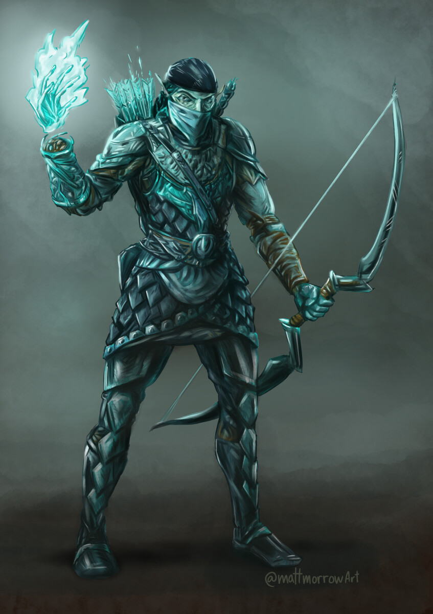 ArtStation - Ghost hand Archer