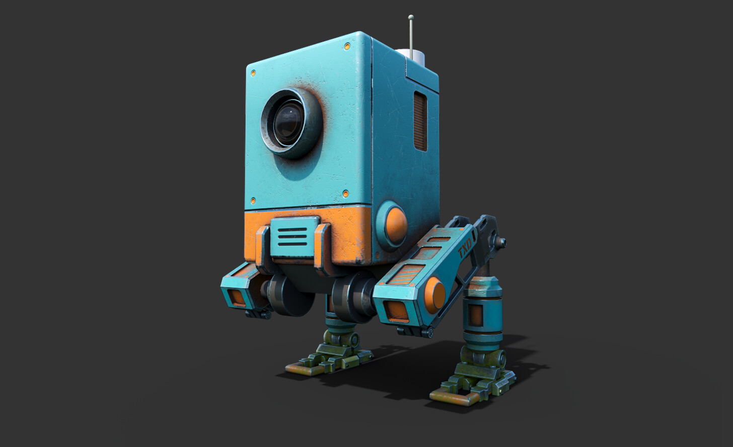 ArtStation - |Blue Robot|