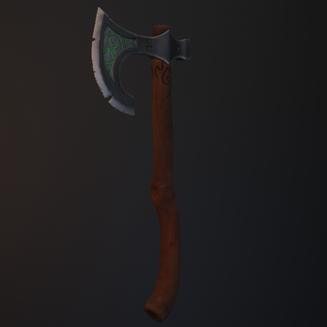 ArtStation - Detailed Game Ready Axe