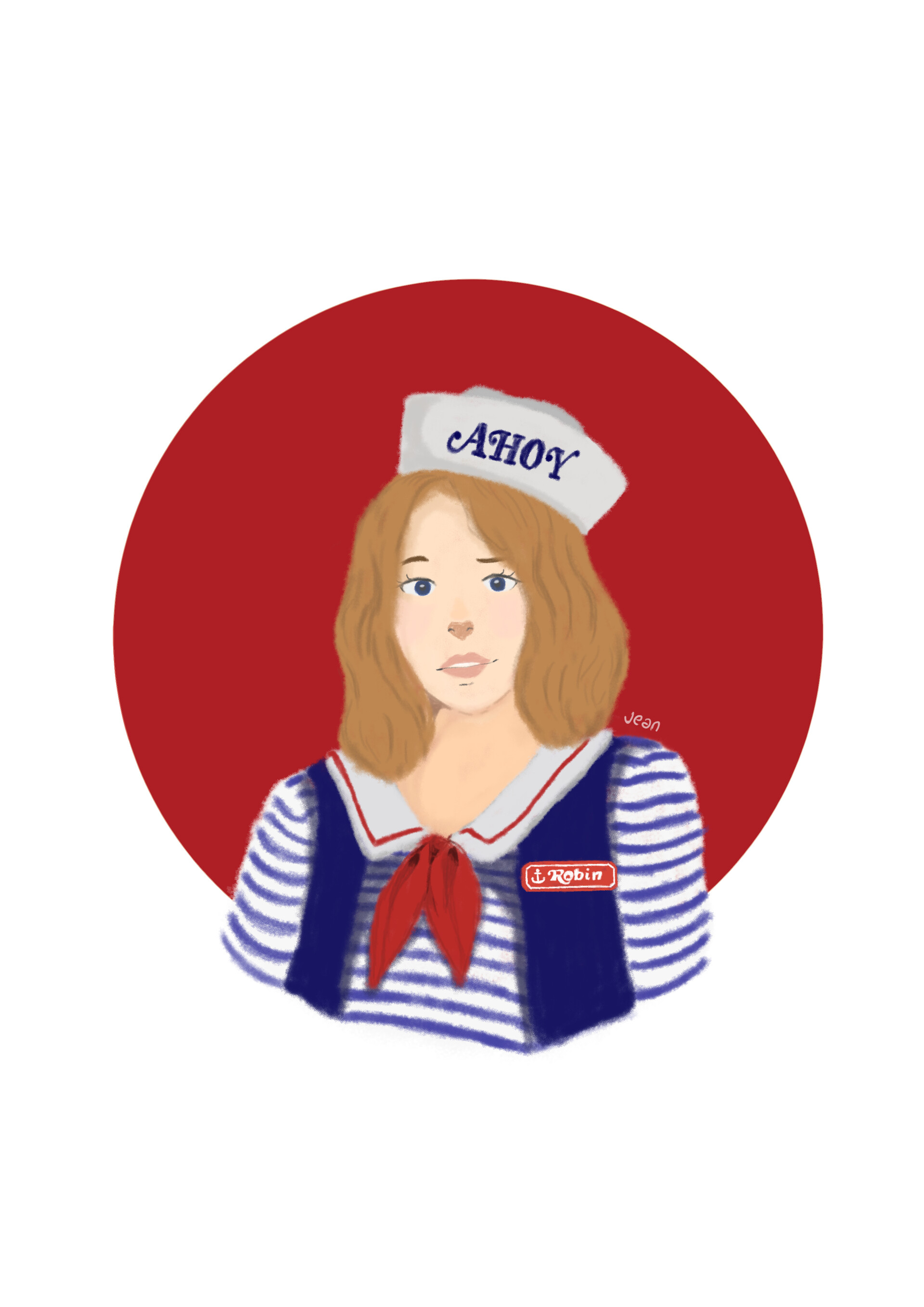 ArtStation - Robin - Stranger Things