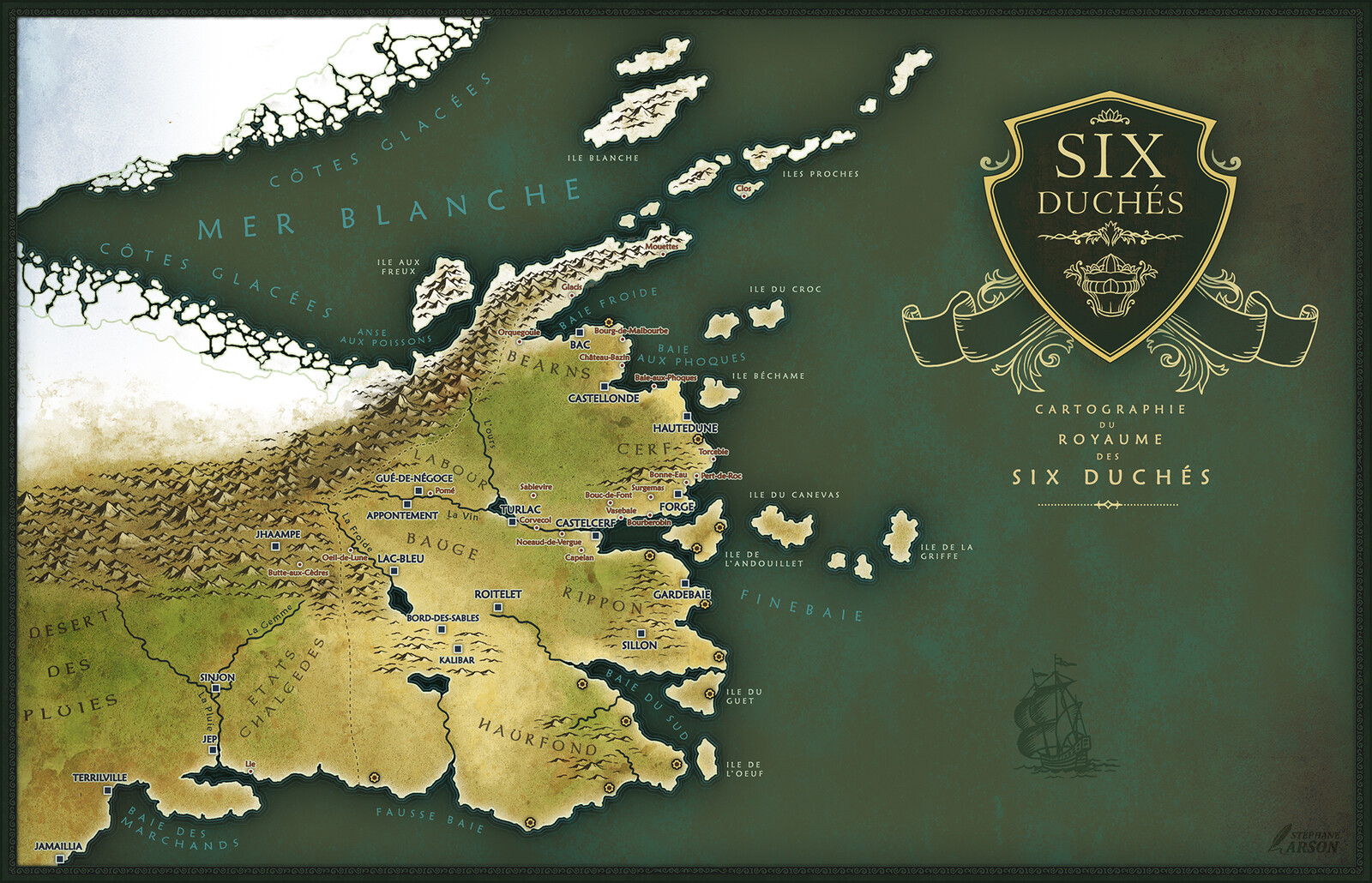 Stephane ARSON - The Six Duchies - French personal version