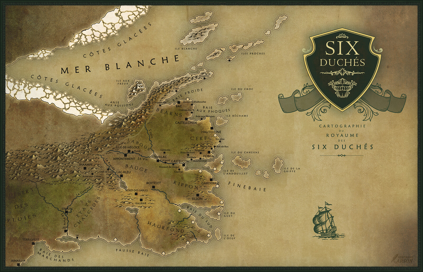 Stephane ARSON - The Six Duchies - French personal version