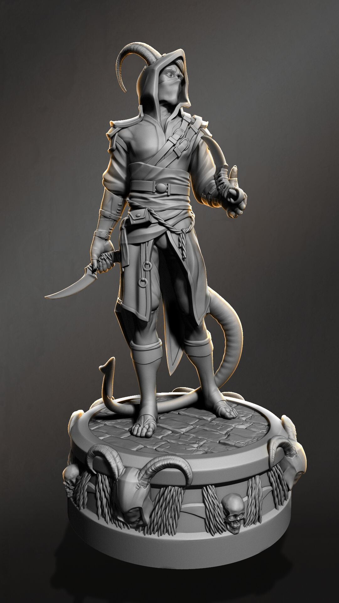 ArtStation - D&D Thief tiefling