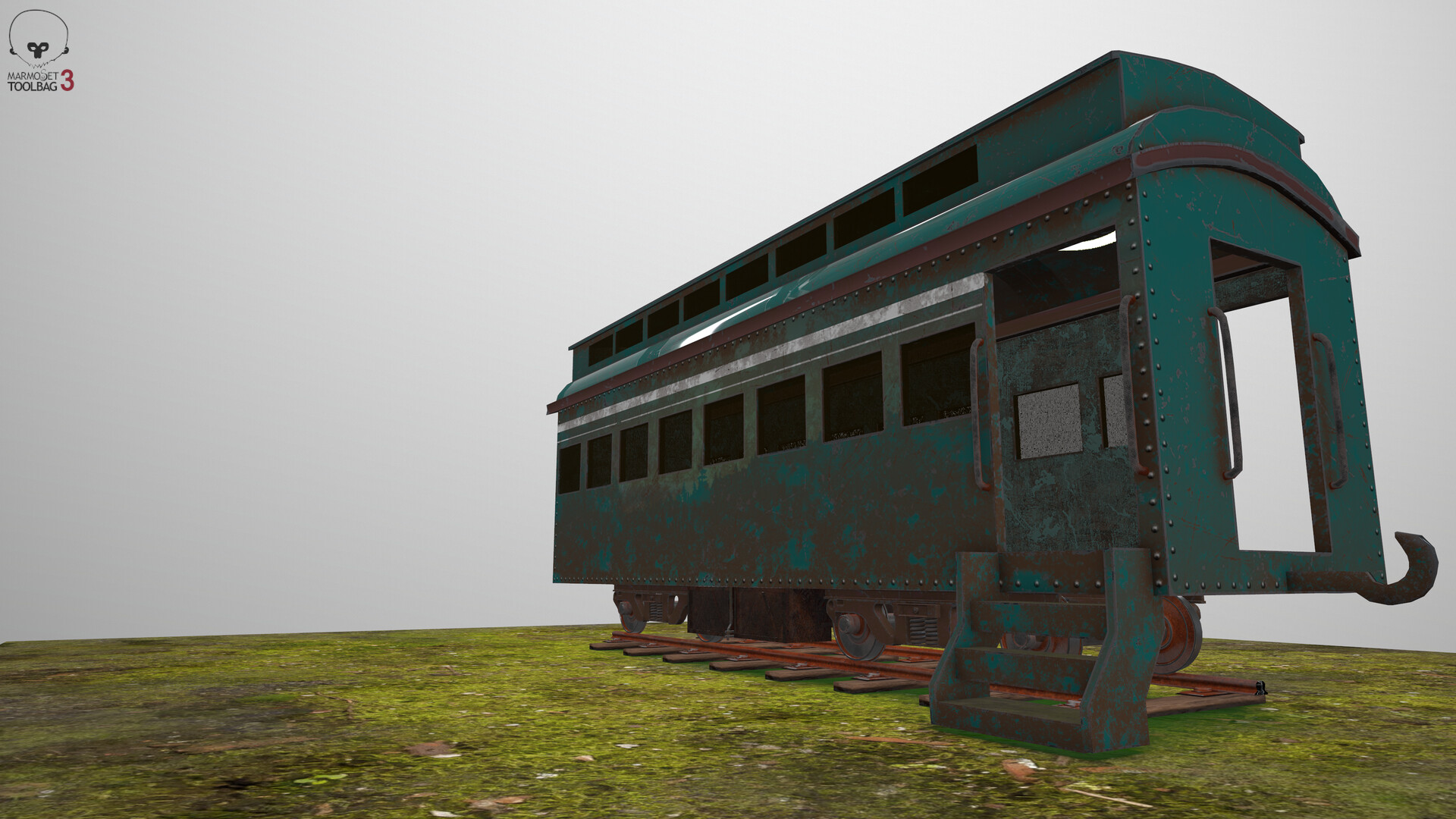 ArtStation - 3D Train Model