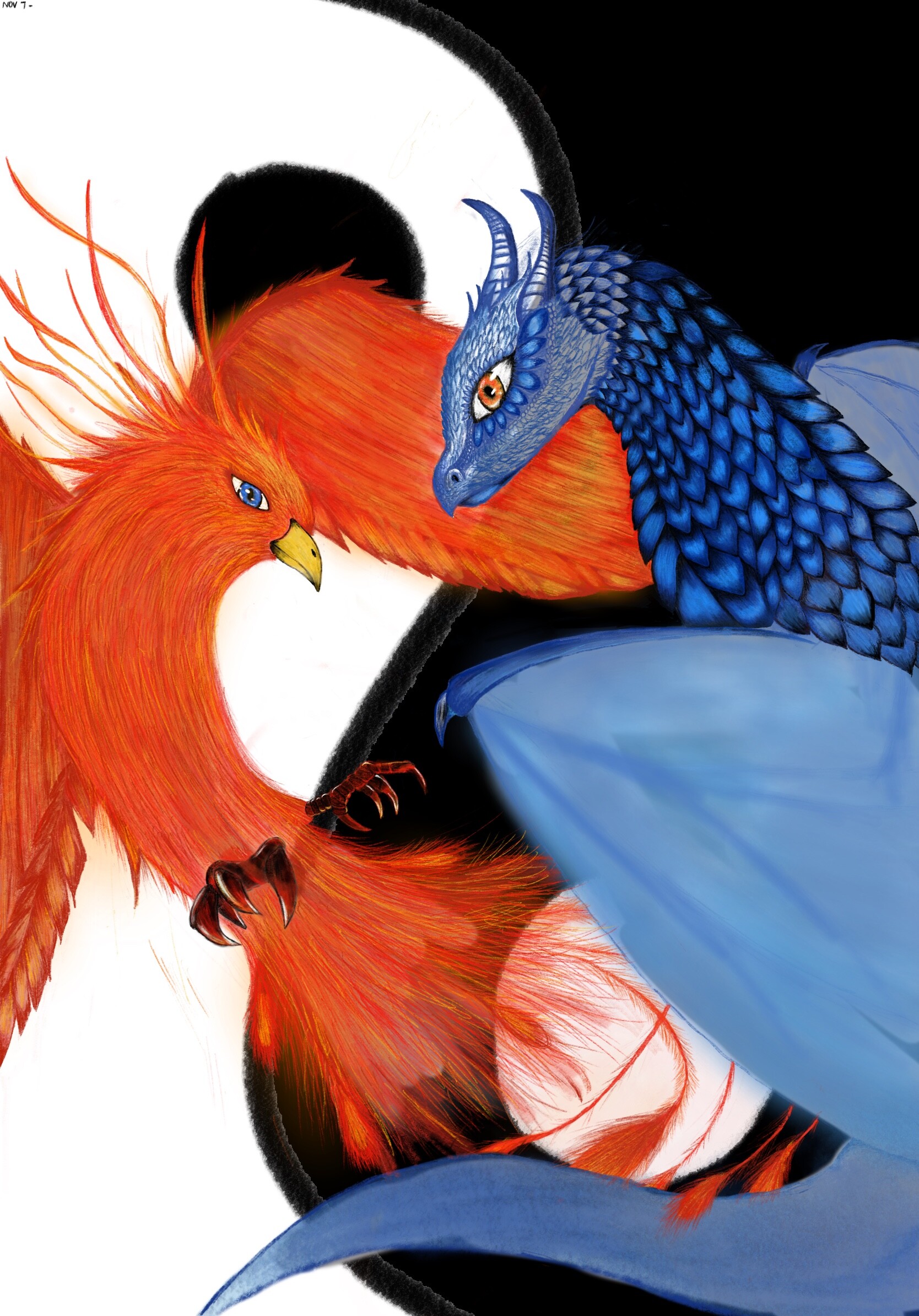 ArtStation - Ying yang balance