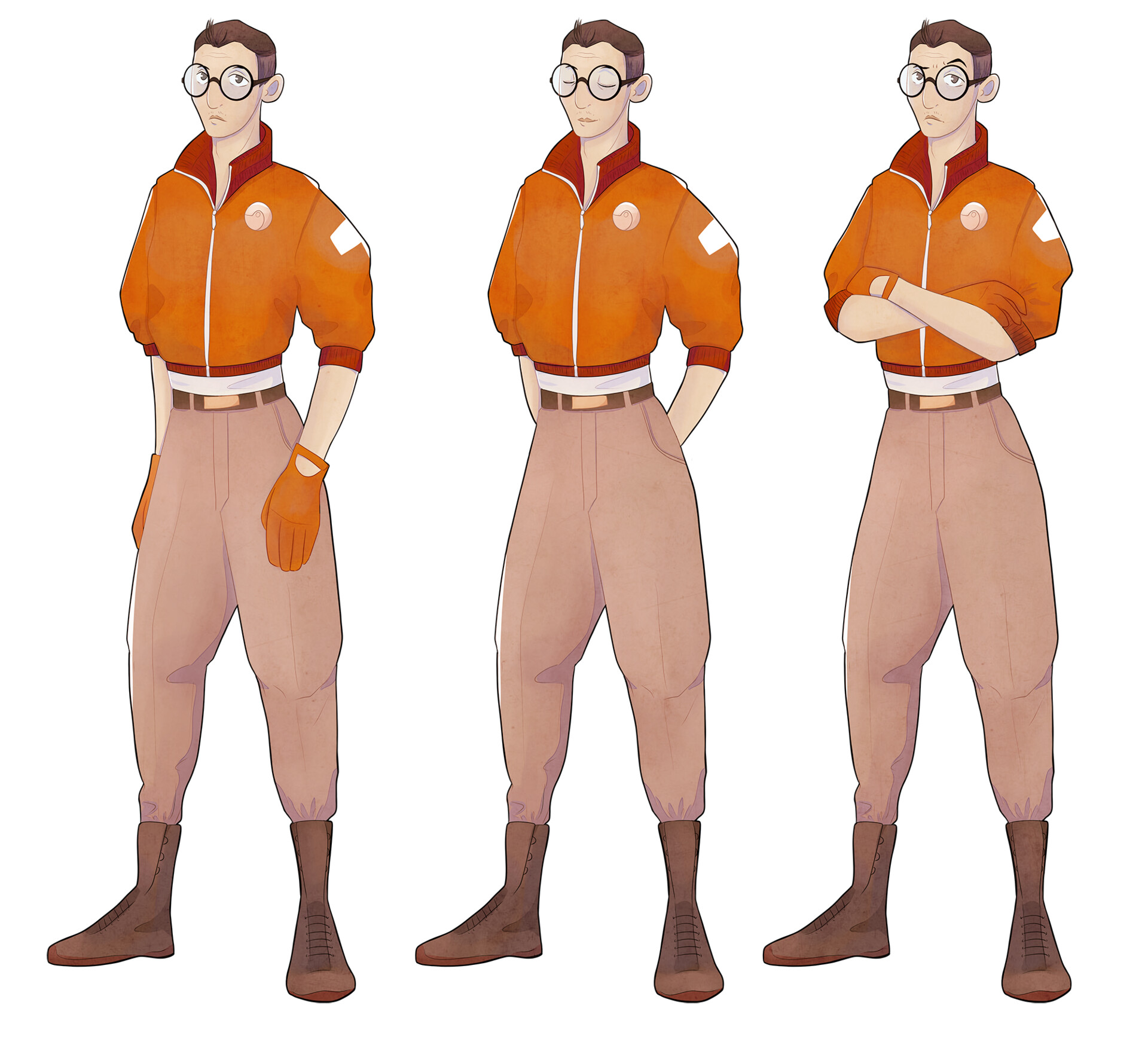 ArtStation - Disco Elysium Visual Novel Characters