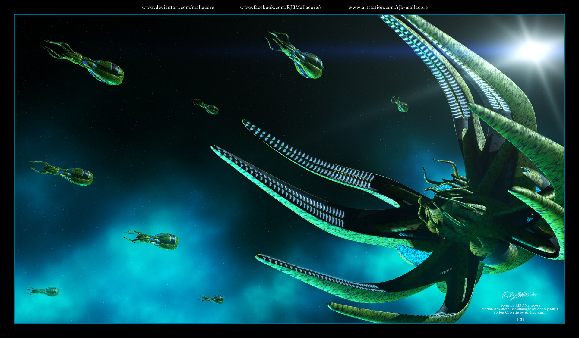 Ryan Begemann - Babylon 5 - Vorlons 2 - 2021