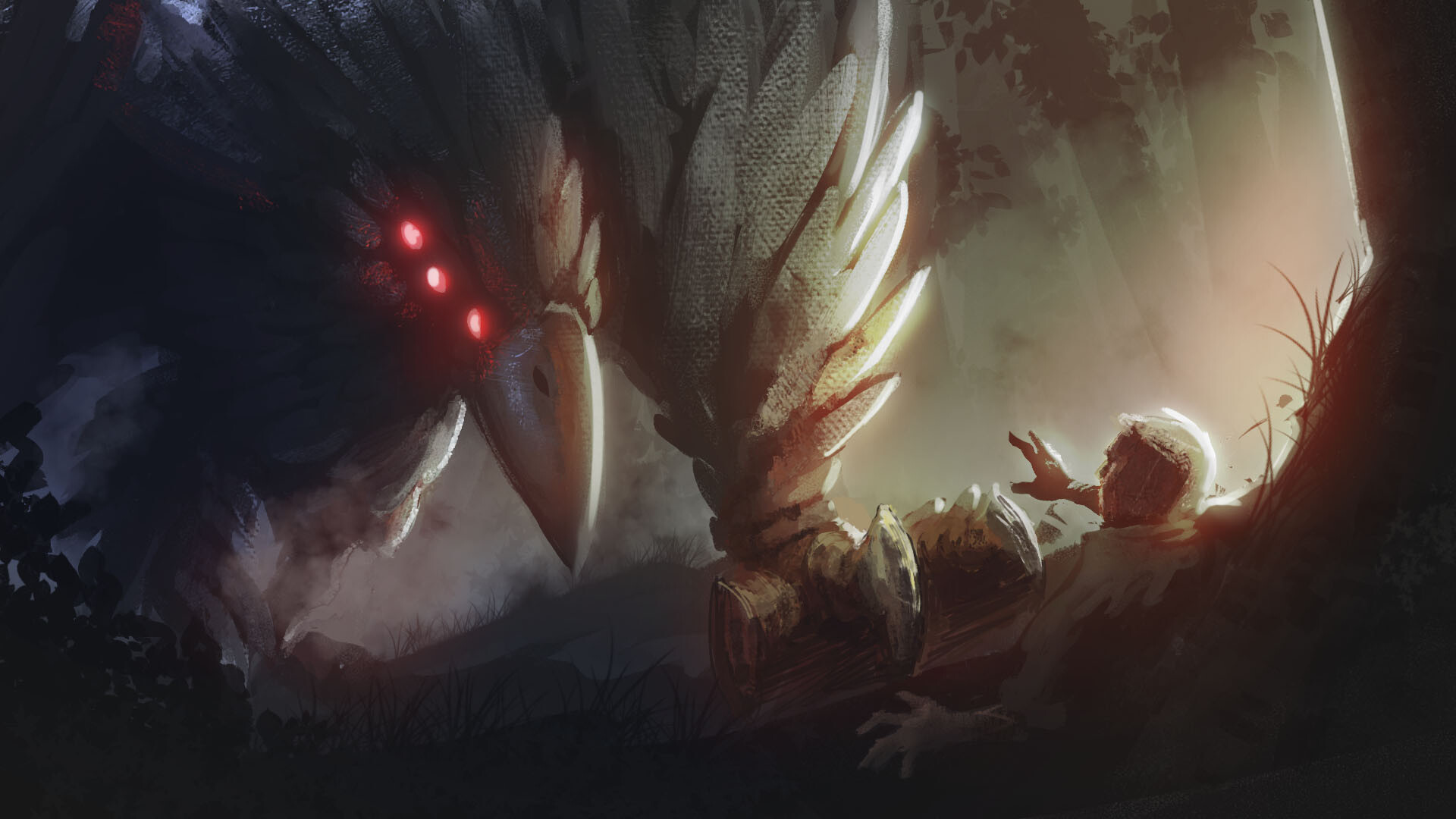 ArtStation - The dark gryph