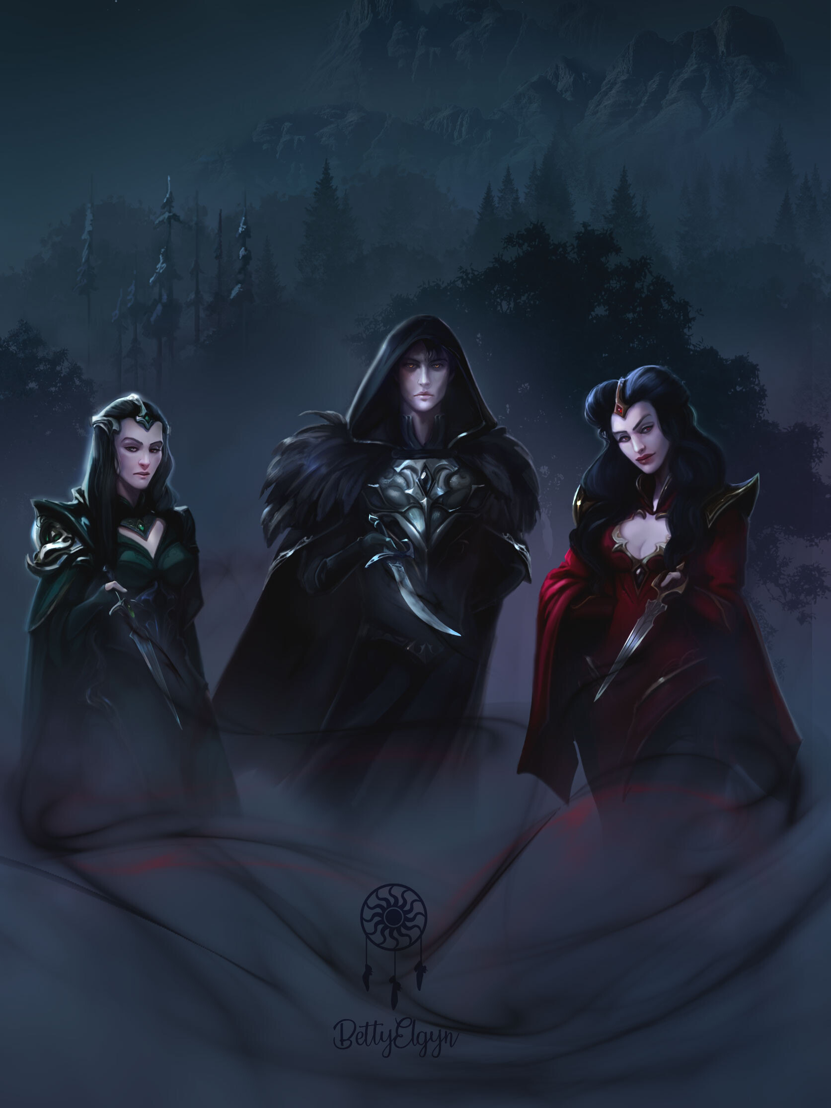 ArtStation - Dark Mages