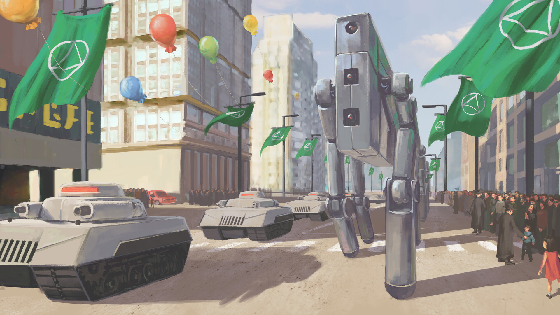 ArtStation - Military Parade