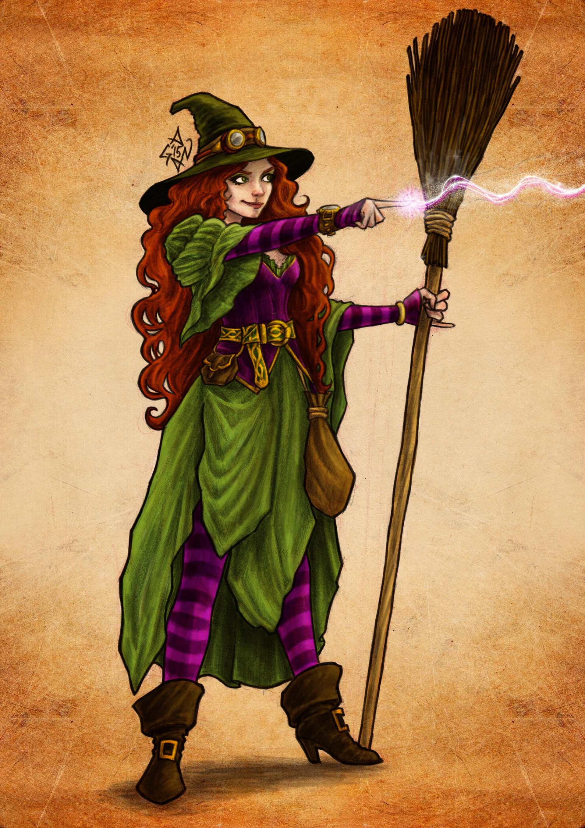 ArtStation - Steampunk Witch