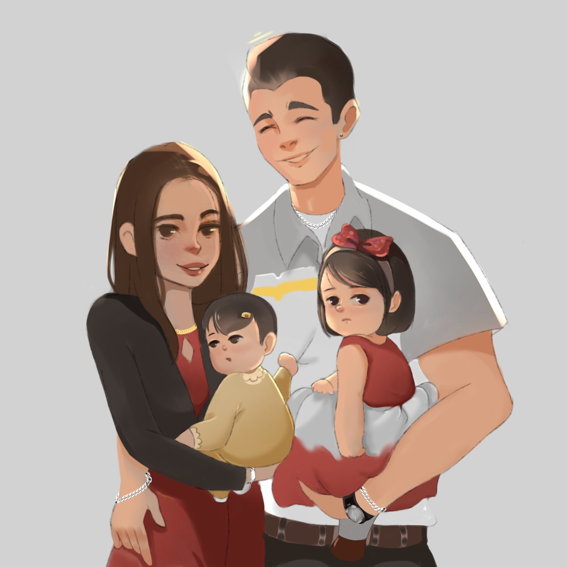 ArtStation - Stylized family