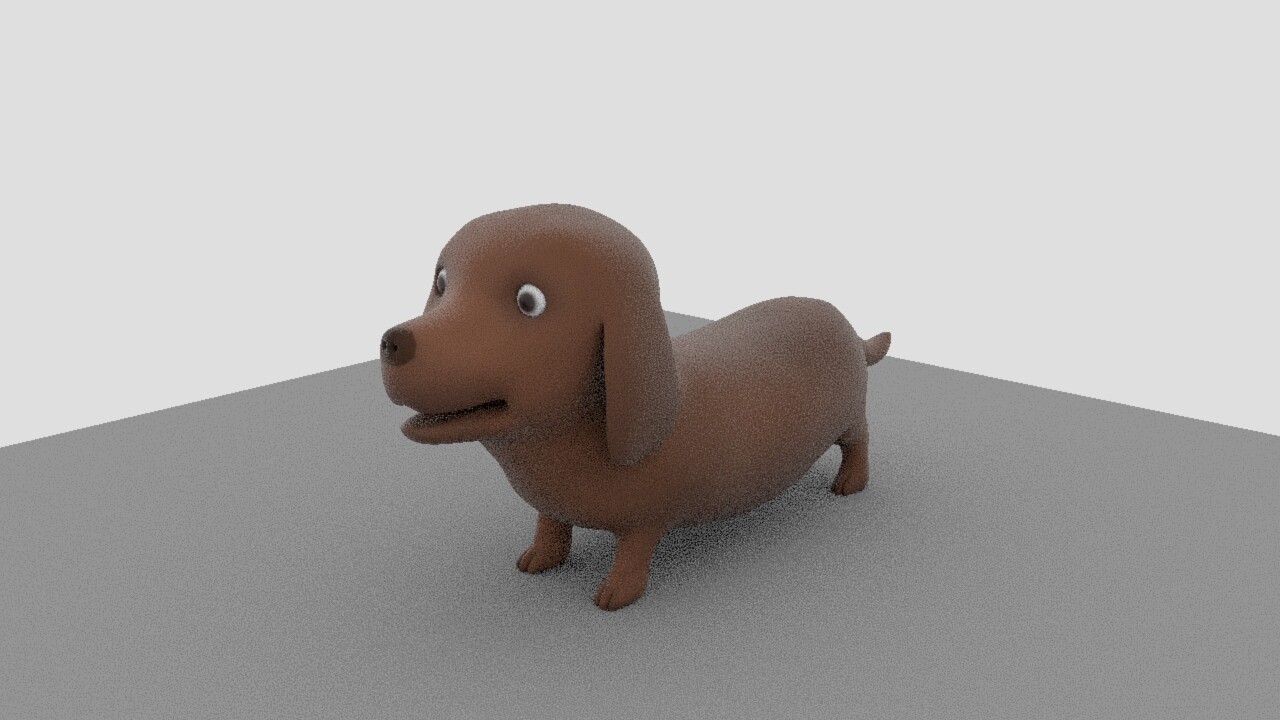 ArtStation - cartoon dog