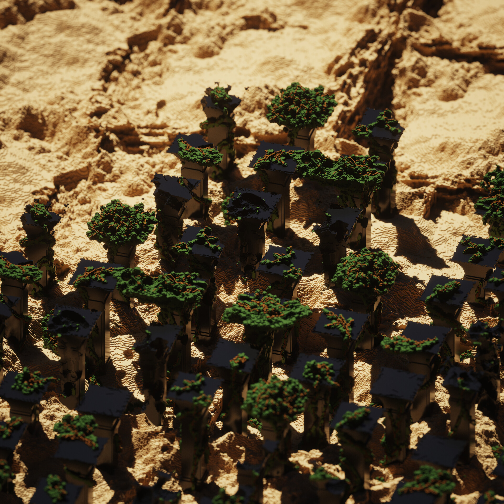 ArtStation - A Forest Of pillars
