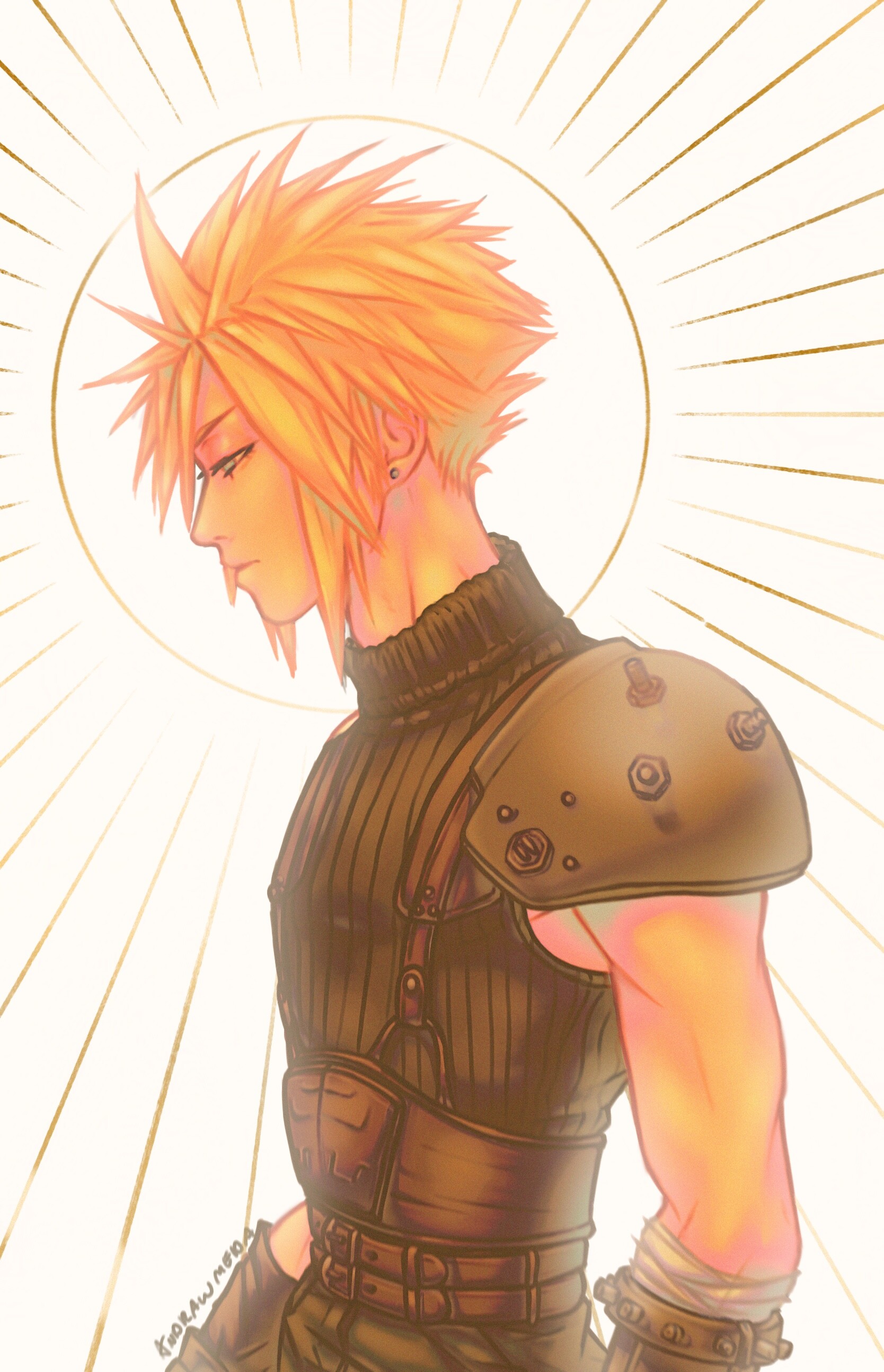 ArtStation - Cloud - Final Fantasy VII
