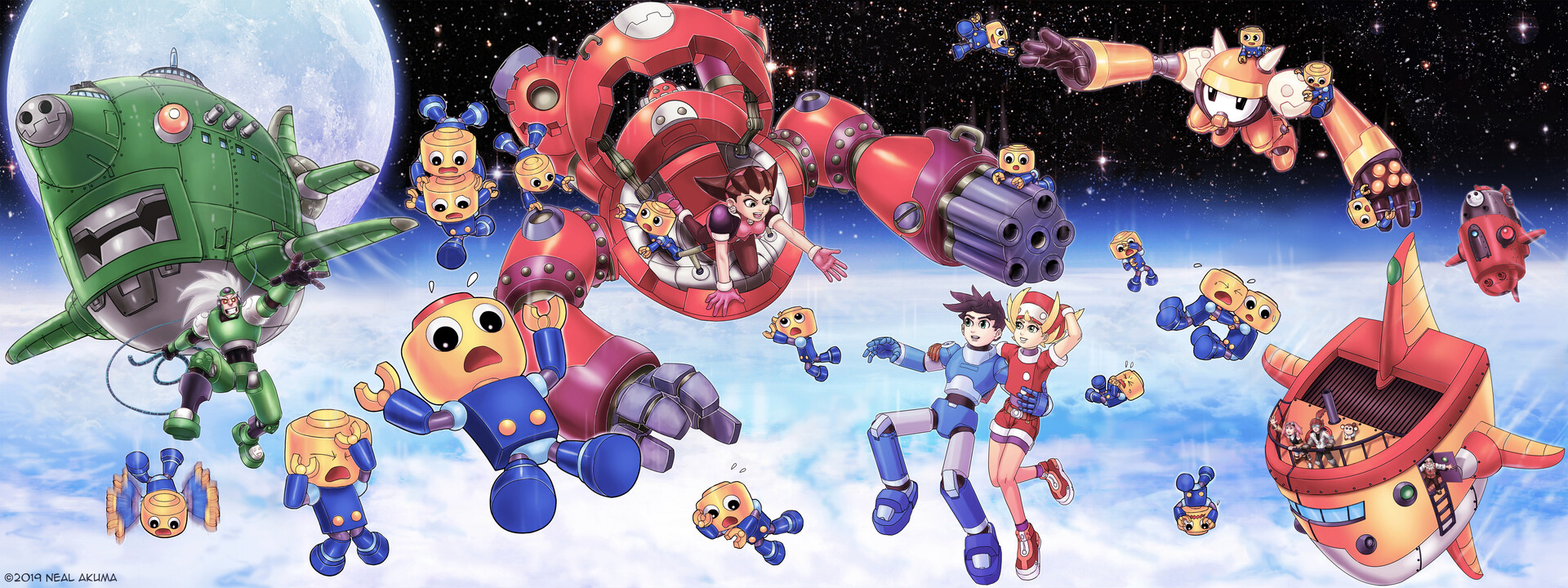 ArtStation - Mega Man Legends 3 fan art 2019