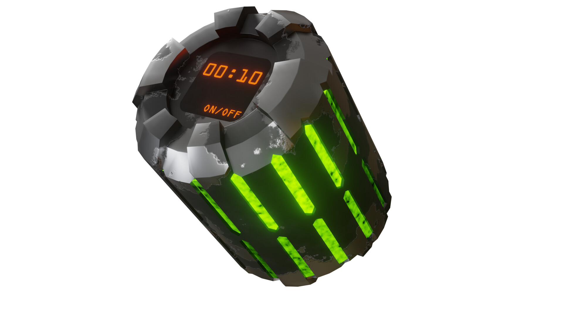 NinjaJD - Sci-Fi Grenade/Bomb Package Game Ready Assets