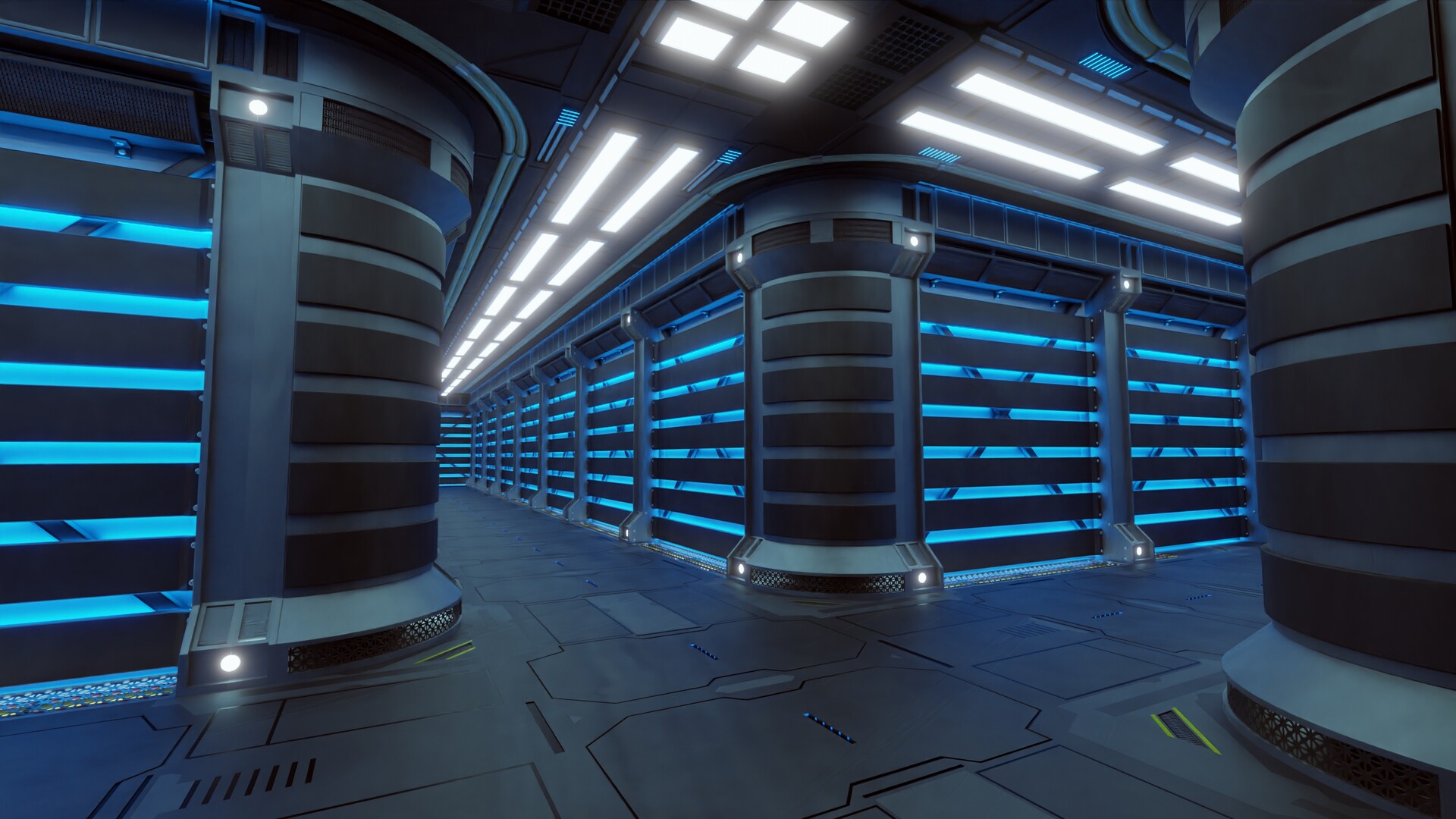 Daniel Grove - Modular Sci-Fi interiors pack